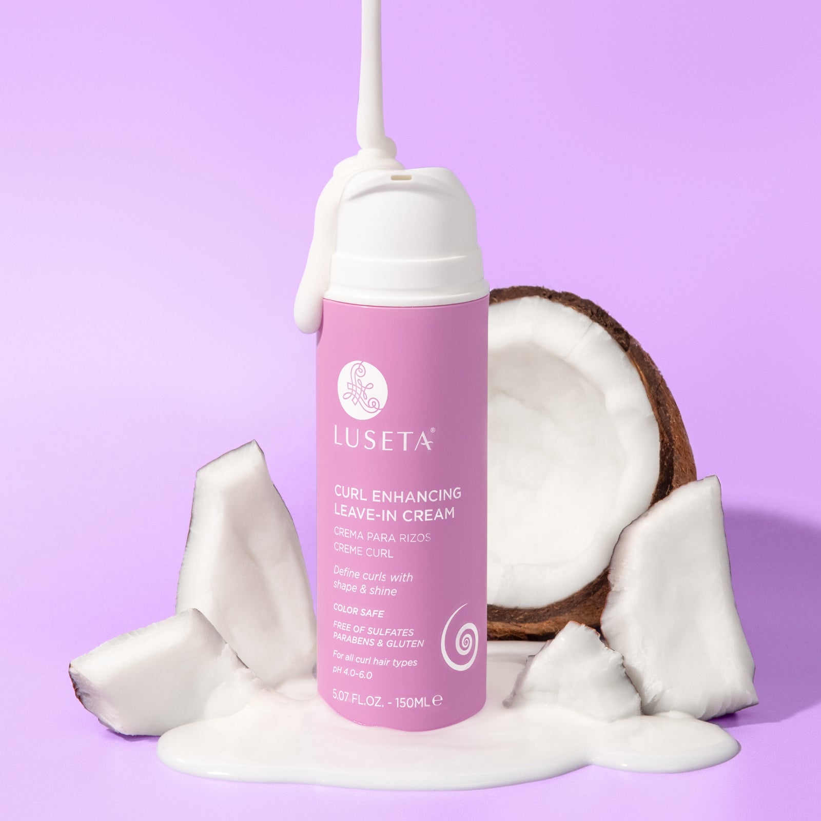 Curl Enhancing Leave-in Cream | Luseta Beauty