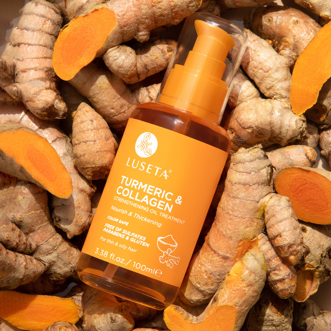 Turmeric & Collagen Strengthening Oil Treatment | Luseta Beauty