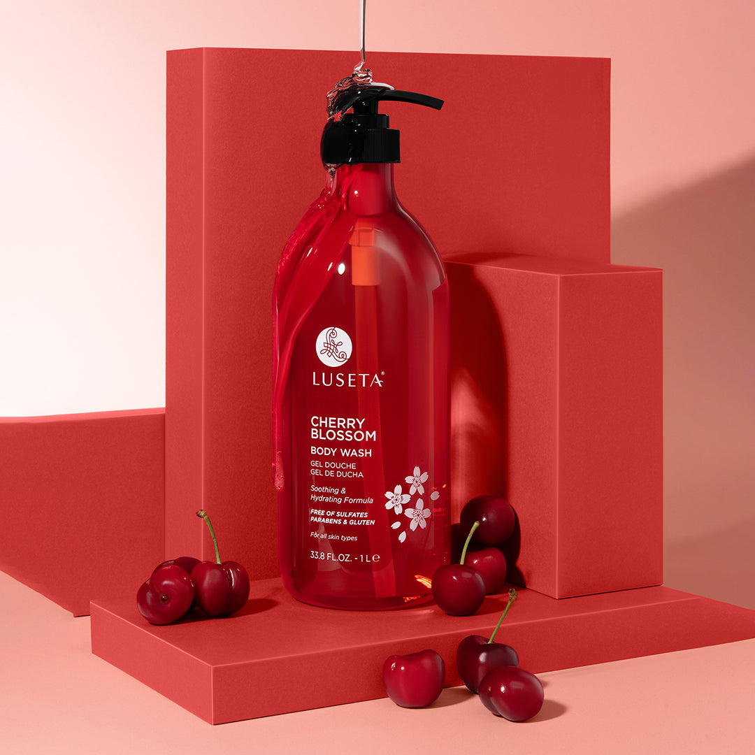 Cherry Blossom Body Wash | Luseta Beauty